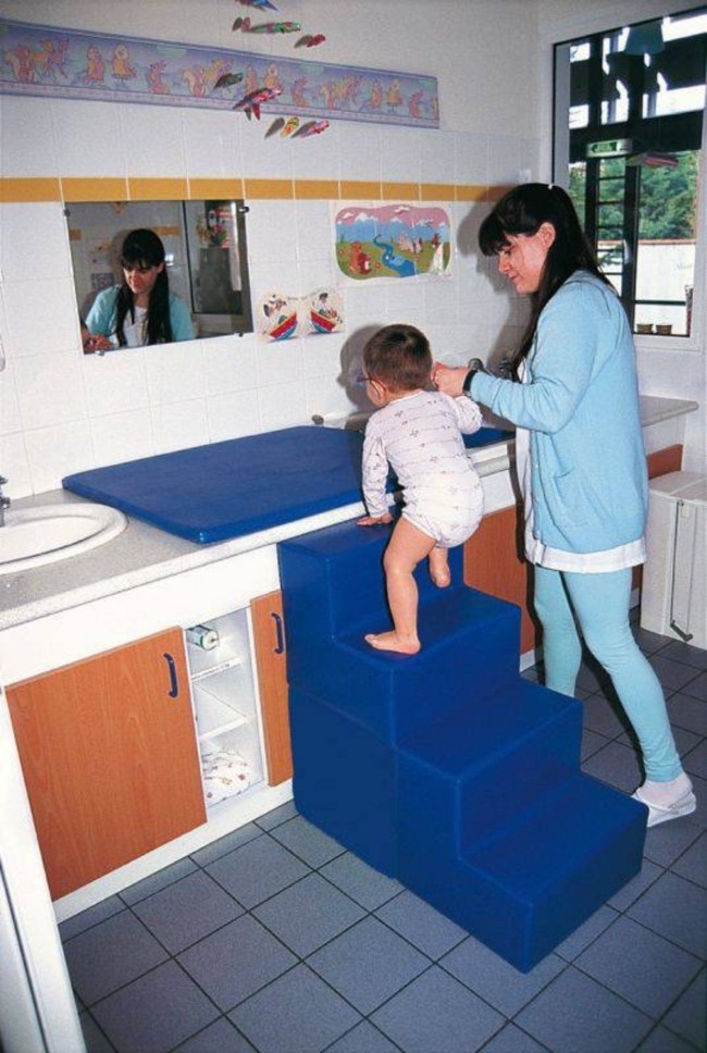 Bienvenue sur le site Les 3 Ours Escalier en mousse pour plan de change