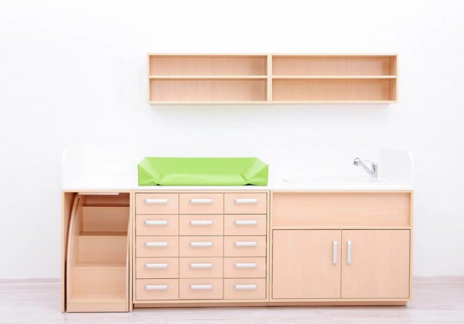 Bienvenue sur le site Les 3 Ours Meuble de change Set 1 avec lavabo