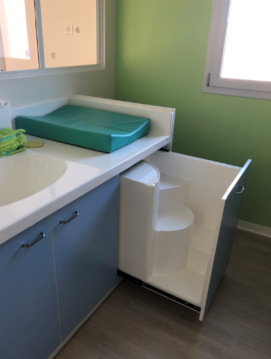 Bienvenue sur le site Les 3 Ours Meuble de change 150 escalier escamotable