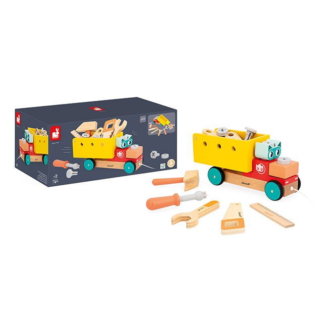 Bienvenue sur le site Les 3 Ours Brico' kids - Camion à bricoler 19 pièces