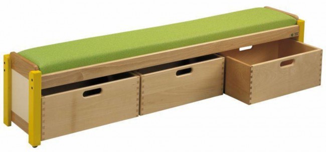 Bienvenue sur le site Les 3 Ours Banc simple avec bacs